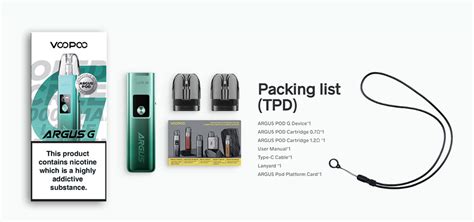 پاد آرگاس جی ووپو Voopoo Argus G ایگاروس