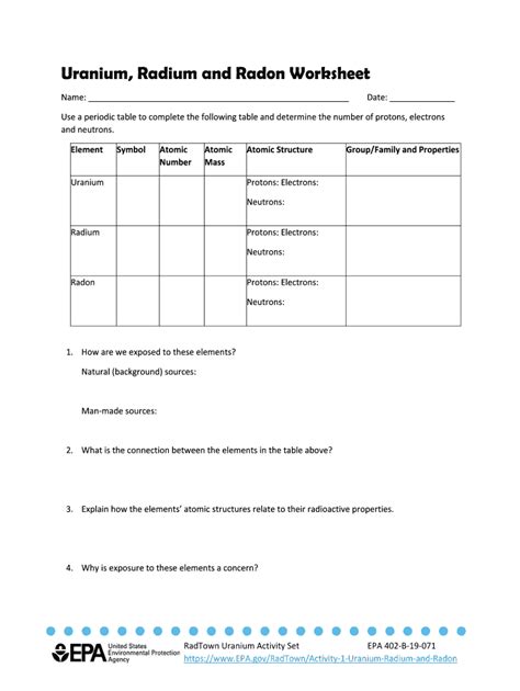 The Periodic Table And Classification Of Elements Worksheet Cabinets