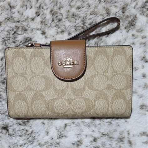 Coach Bags Coach Tech Wallet In Colorblock Signature Canvas Nwot