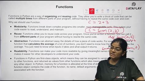 Basic Python Session 7 Dataplay Youtube