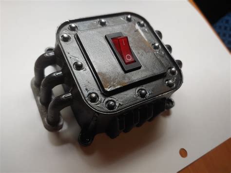 Free 3d File Sci Fi Rocker Switch Box 📦・3d Print Model To Download・cults