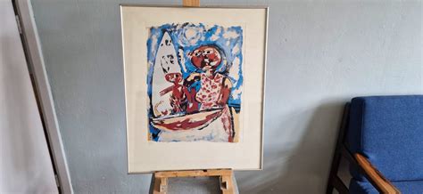 John Lie A Fo Kavel Met 4 Zeefdrukken Van John Lie A Fo Verkocht