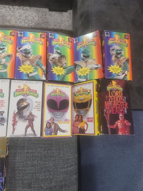 Mmpr Vhs Collection Almost Complete Rpowerrangers