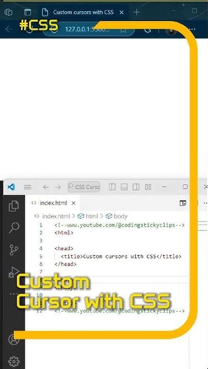 Css Cursors Code Css Html Webdevelopment Coding Youtube