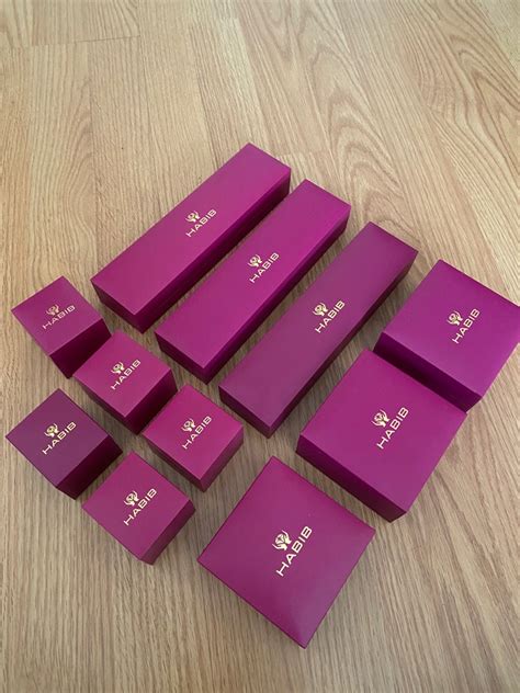 Habib Jewels Empty Boxes Luxury Accessories On Carousell