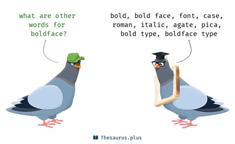 38 Boldface Synonyms Similar Words For Boldface