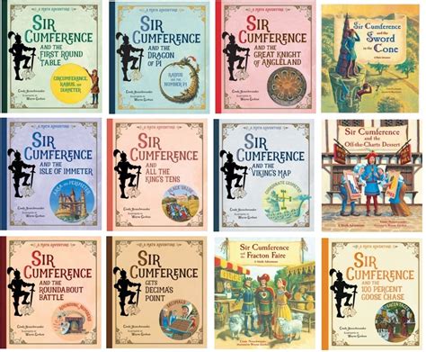 Sir Cumference Math Adventures Series Set Of 12 The Learning House