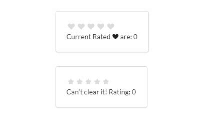 Rating Component In Semantic UI Made With VueJS