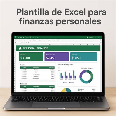 Plantilla Inteligente 360° De Finanzas Personales Excel Melk De