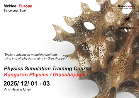 Rhino News Etc Kangaroo Physics Online Workshop December 1 3 Mcneel Europe