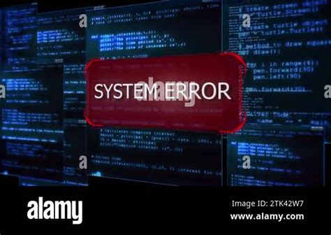 System Hacking Message Background Code Background Virus Warning