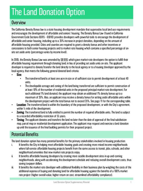 Fillable Online Sec 206 6 State Density Bonus Program Fax Email Print Pdffiller