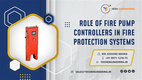 The Role Of Fire Pump Controllers In Fire Protection Systems Yash