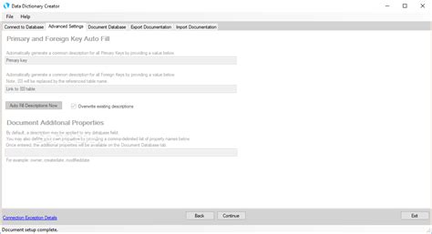Data Dictionary Creator Download Softpedia