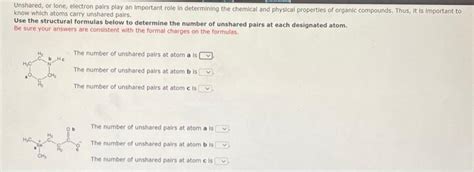 Solved Use The Structural Formulas Below To Determine The Chegg
