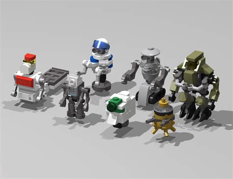 Lego Moc Scavengers Droids By Krieg15 Rebrickable Build With Lego