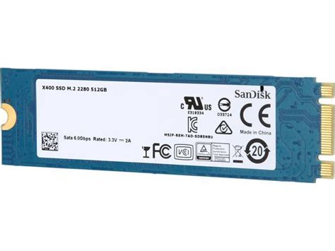 Refurbished: SanDisk X400 M.2 2280 512GB SATA III SD8SN8U-512G-1002 ...