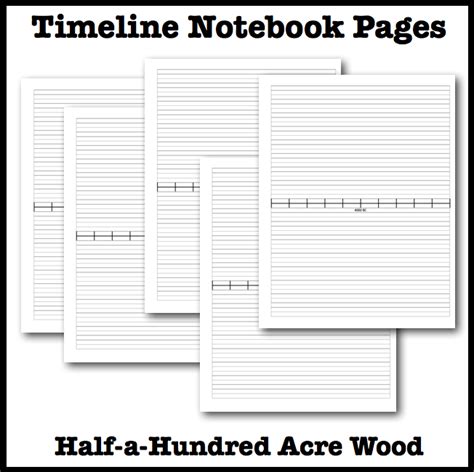 Keeping A Timeline Timeline Resources Half A Hundred Acre Wood