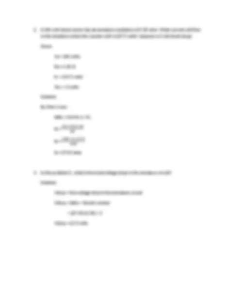 Dc Generator Explaination And Exercises Quizzes Mathematics Docsity