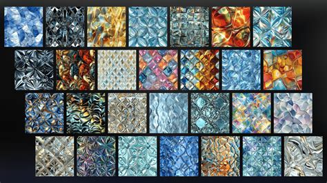 Connected Glass Texture Pack