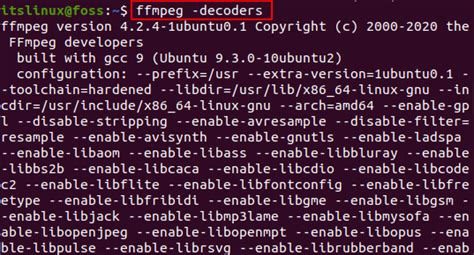 How To Install And Use FFmpeg On Ubuntu Its Linux FOSS
