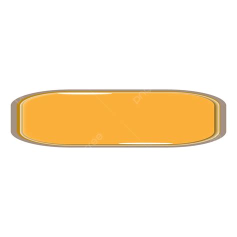 Orange Yellow Game Button Vector Orange Game Button Ui Set Button