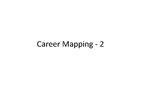 Career Mapping 2 Certificate Core Competencies Gmp Solution