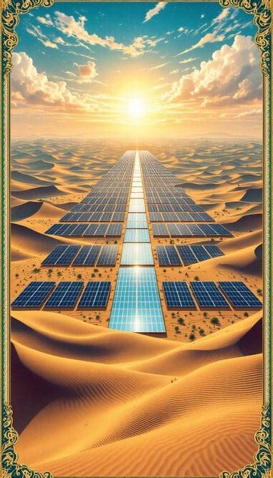 Free Desert Solar Paradise Image Solar Desert Sunset Download At