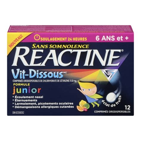 Reactine 10 Mg