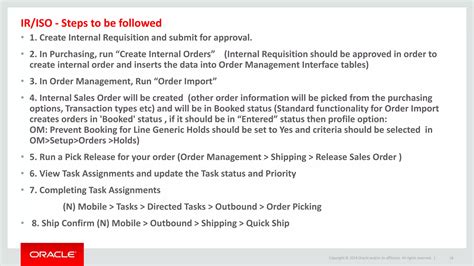 Internal Requisition Internal Sales Order Pptx