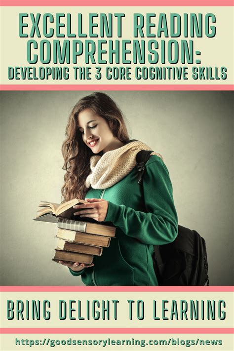 Improving Reading Comprehension 3 Key Cognitive Skills Good Sensory Learning