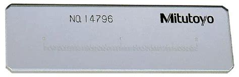 Mitutoyo Standard Scale 0 2 Range 172 117 Penn Tool Co Inc