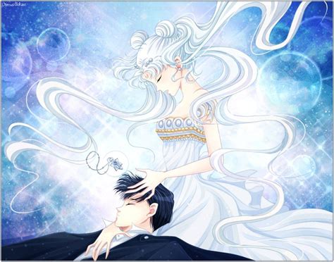 Princess Serenity And Tuxedo Mask By Vermeillerose Sailor Moon Manga