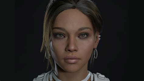 Heber Alvarado Sheva Alomar Re5 Fan Art