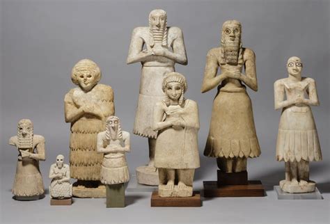 Tell Asmar Statues Gods Or Ordinary People