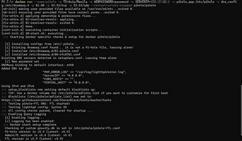 How To Set Up Pi Hole In Docker Container