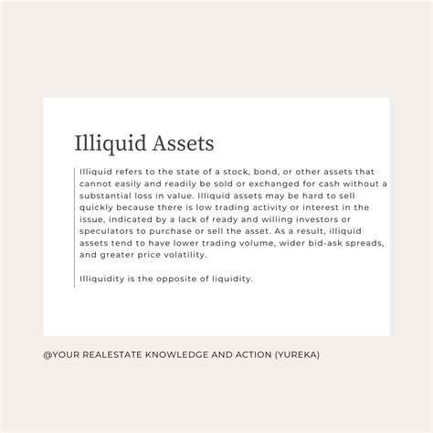 Illiquid Assets Overview Risk And Examples By Christina Majaski What