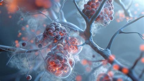 Central View Of The Alveoli Illustrating Their Intimate Relationship