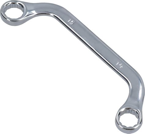 14mm 15mm Half Moon Ring C Obstruction Spanner Wrench 12 Sided Bi Hex