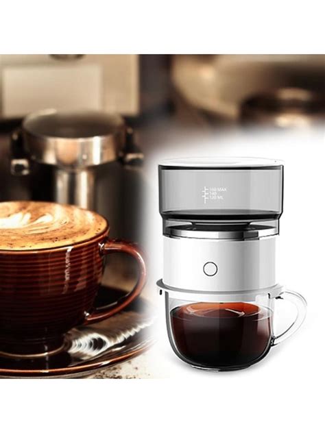 Automatic Rotating Coffee Maker Stainless Steel Fi Grandado