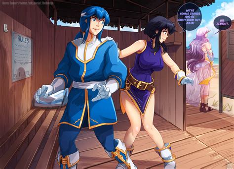 Seliph Julia And Larcei Fire Emblem And 1 More Drawn By Hmage