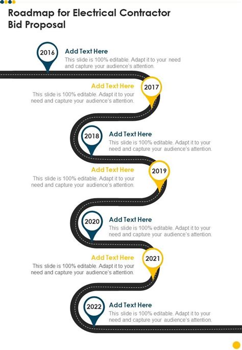 Electrical Bid Proposal Slideteam