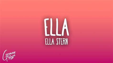 Ella Stern Ella Youtube