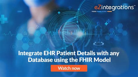 Integrate Ehr Patient Details With Any Database Using The Fhir Model