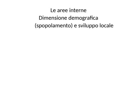 Lo Spopolamento In Sardegna Di Gianfranco Bottazzi Docsity