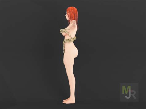 Pack Animado De Naked Girl Modelo D Obj Dae Fbx Unitypackage Free D