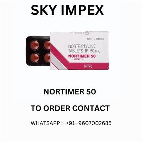 Nortimer 50 Mg Packaging Size 10 10 Tablets At Rs 300 Stripe In Nagpur Id 2854575005155