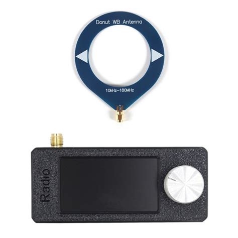 Si473210 180mhz Sma Interface Mini Loop Antenna Pocket Size Radio