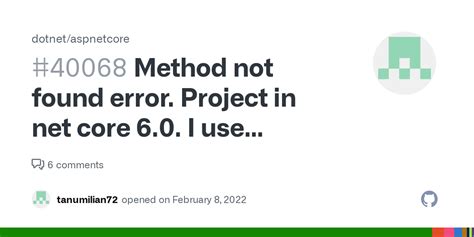 Method Not Found Error Project In Net Core 60 I Use Microsoftaspnetcoreidentity 220