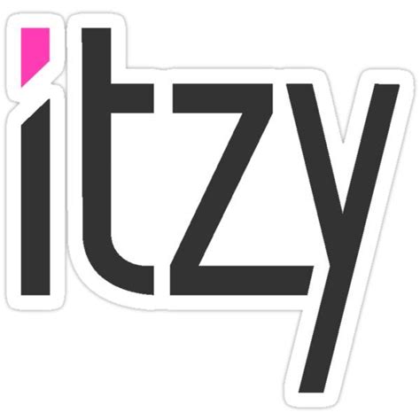 Itzy Logo Sticker For Sale By Kpopbuzzer Logo Sticker Logo Kpop